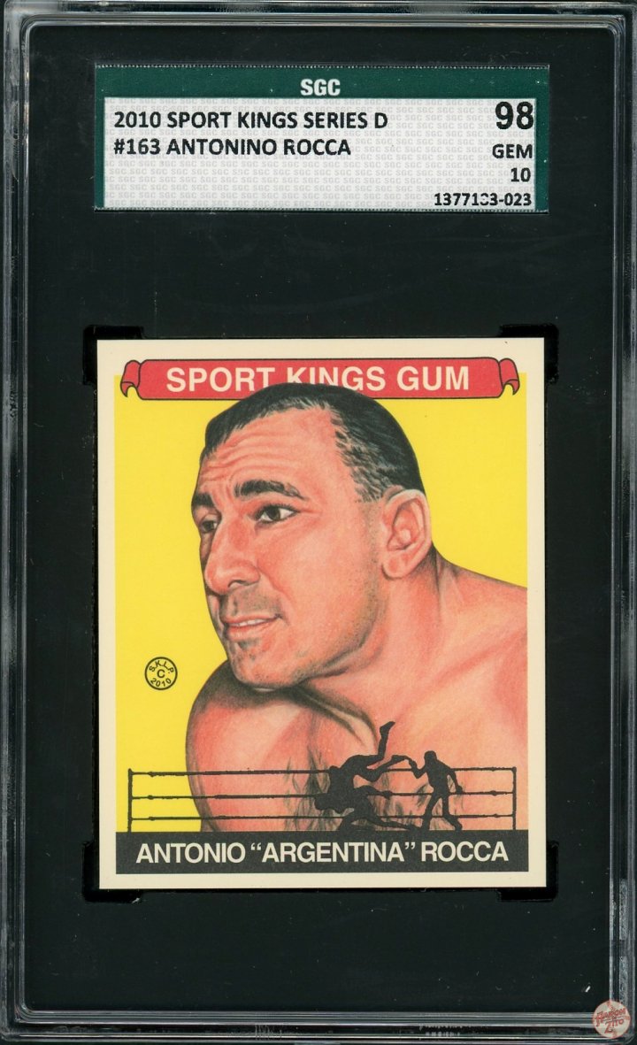 2010 Sport Kings Antonio Rocca #163 SGC GEM 10 POP 1 (023) – Aaron to Zito