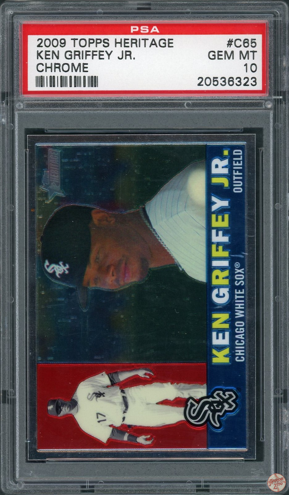 2009 Topps Heritage Chrome Ken Griffey Jr. #C65 PSA 10 POP 7 (323) 0208 ...