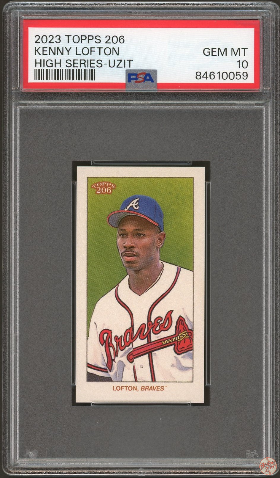 2023 Topps 206 High Series UZIT Kenny Lofton PSA 10 POP 1 (059) – Aaron ...