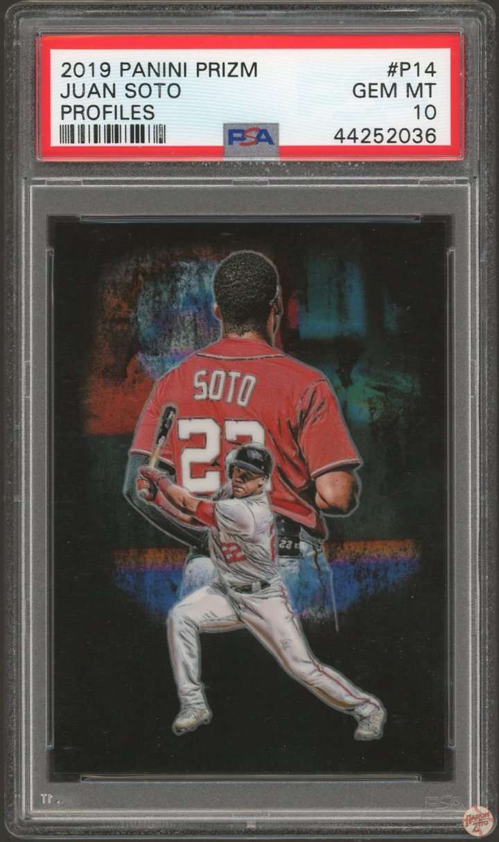 2019 Panini Prizm Profiles Juan Soto #P14 PSA 10 POP 36 (036) – Aaron ...